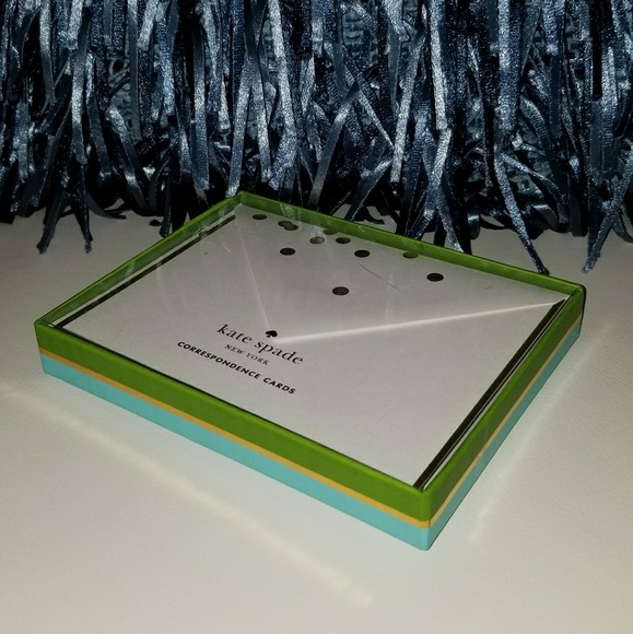 kate spade | Other | Kate Spade Confetti Correspondence Card Set | Poshmark